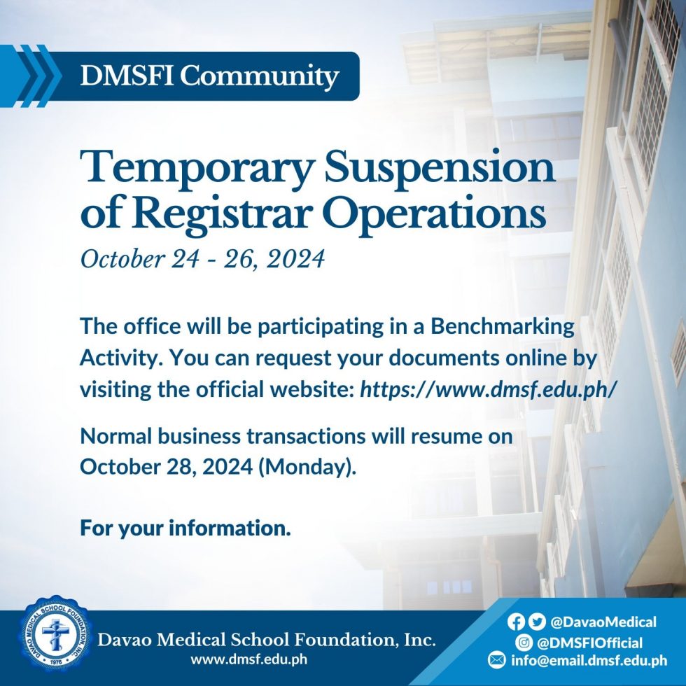 DMSFI Hospital - The Official Davao Medical School Foundation, Inc. Website